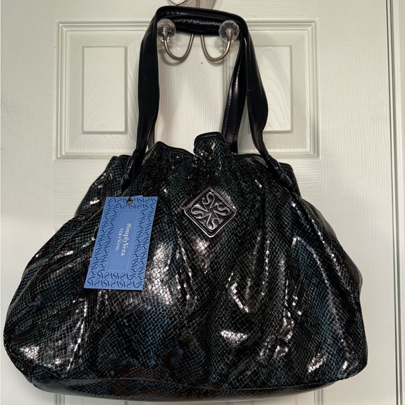 Simply Vera Vera Wang | Bags | Simply Vera Vera Wang Indigo Faux Python ...